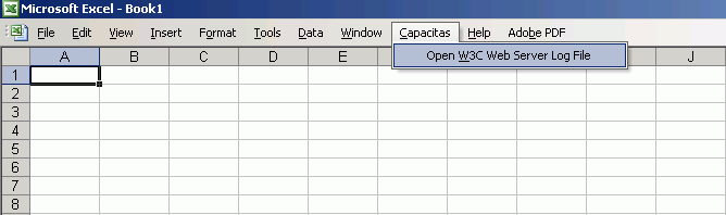 Importing W3C Web Server Log Files using Visual Basic